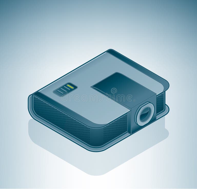 Electronic Projector Stock Illustrations – 3,659 Electronic Projector ...