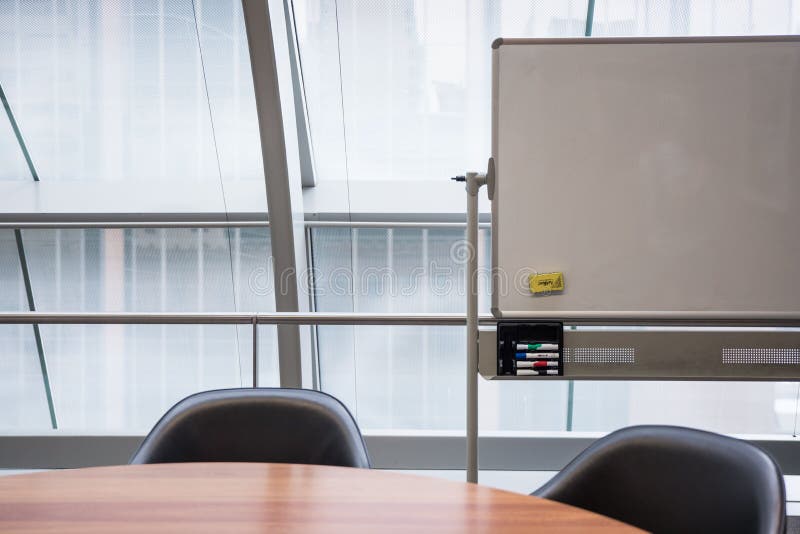 Office Meeting Room with a White Board Editorial Stock Image - Image of ...