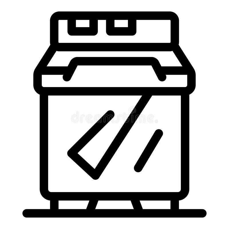 Office Multifunction Printer Machine Printing Icon Vector Outline Stock ...