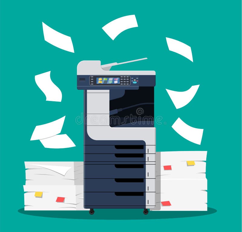 Copier Paper Flying Stock Illustrations – 15 Copier Paper Flying Stock ...