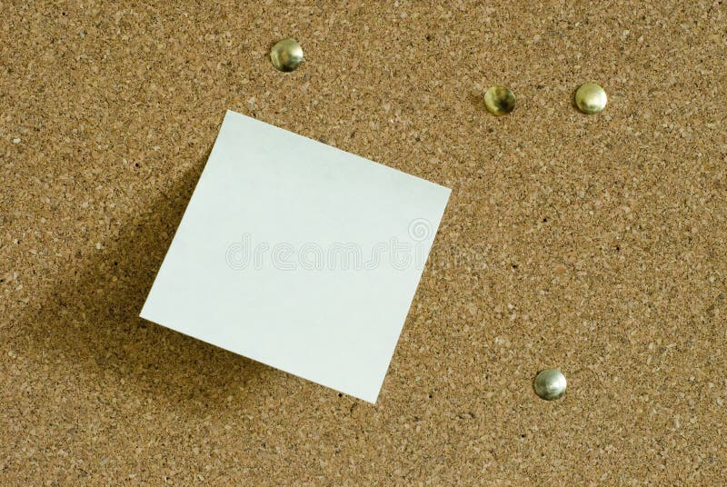 Office Note stock photo. Image of board, yellow, pins - 12498094