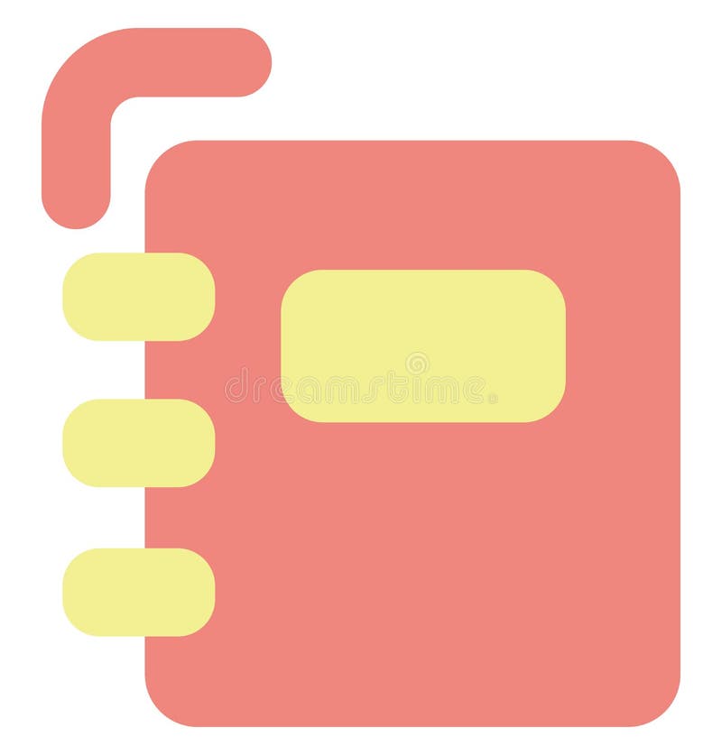 Office Notebook Paper Sheet Lines Stock Vector - Illustration of sheet ...