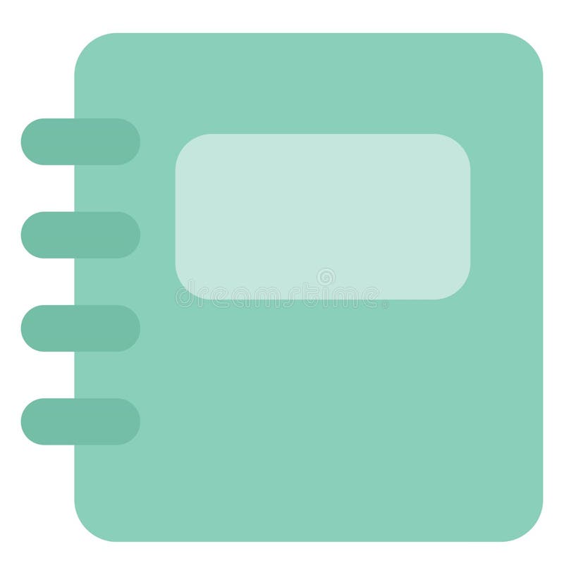 Office Notebook Paper Sheet Lines Stock Vector - Illustration of paper ...