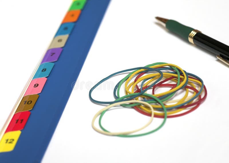 Office Objects stock photo. Image of index, accounts, monthly - 4692224