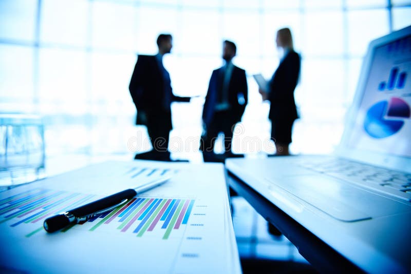 Office objects stock photo. Image of chart, keypad, diagram - 33494848