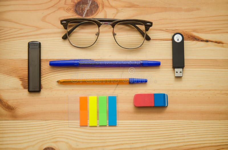 Office Objects stock photo. Image of composition, children - 56388980