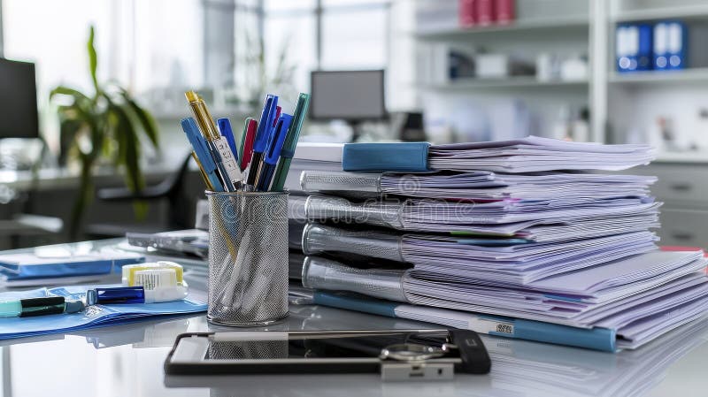 Office Organization Tips Maximizing Desk Space for Productivity Modern ...