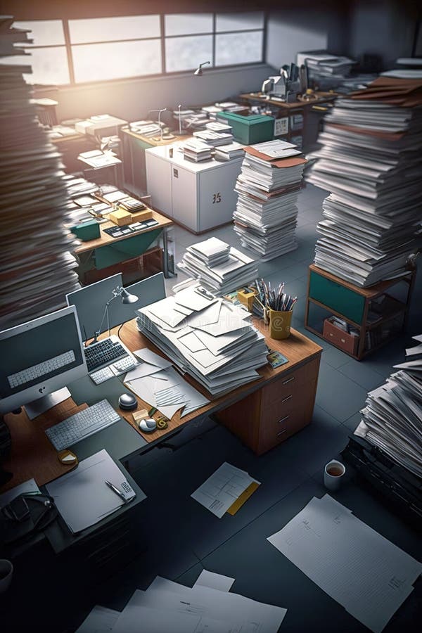Overflowing Files Stock Illustrations – 36 Overflowing Files Stock ...
