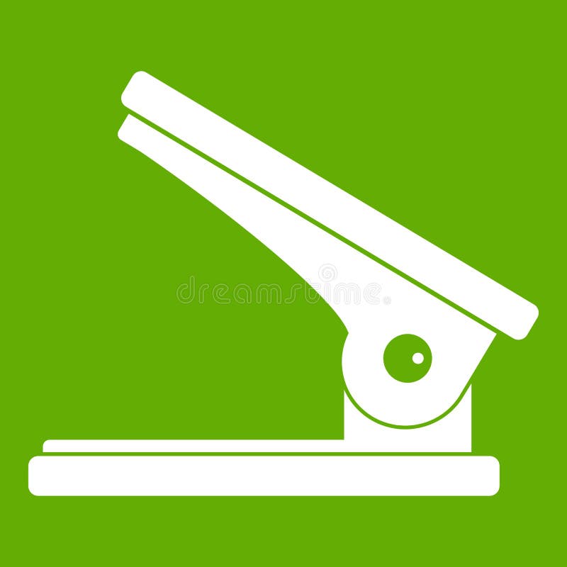 Office Paper Hole Puncher Icon Green Stock Illustrations – 12 Office ...
