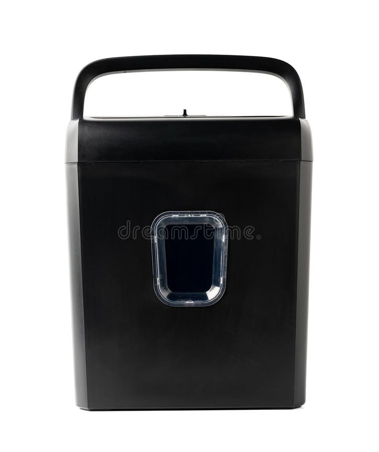 Office Paper Shredding Machine Device Close Up Photo Stock Photo ...