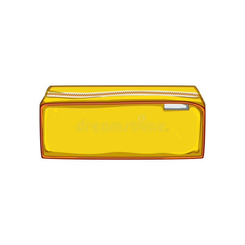 Office Pencil Case Cartoon Vector Illustration Stock Vector ...