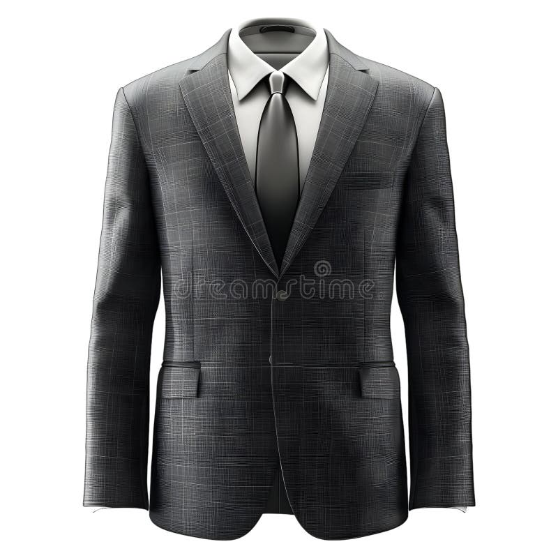 Office Pent Coat Suit on Transparent Background - Ai Generated Stock ...