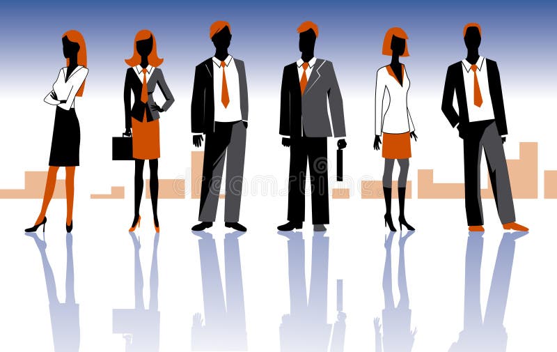 Office People Vector Illustration Stock Vector - Illustration of people ...