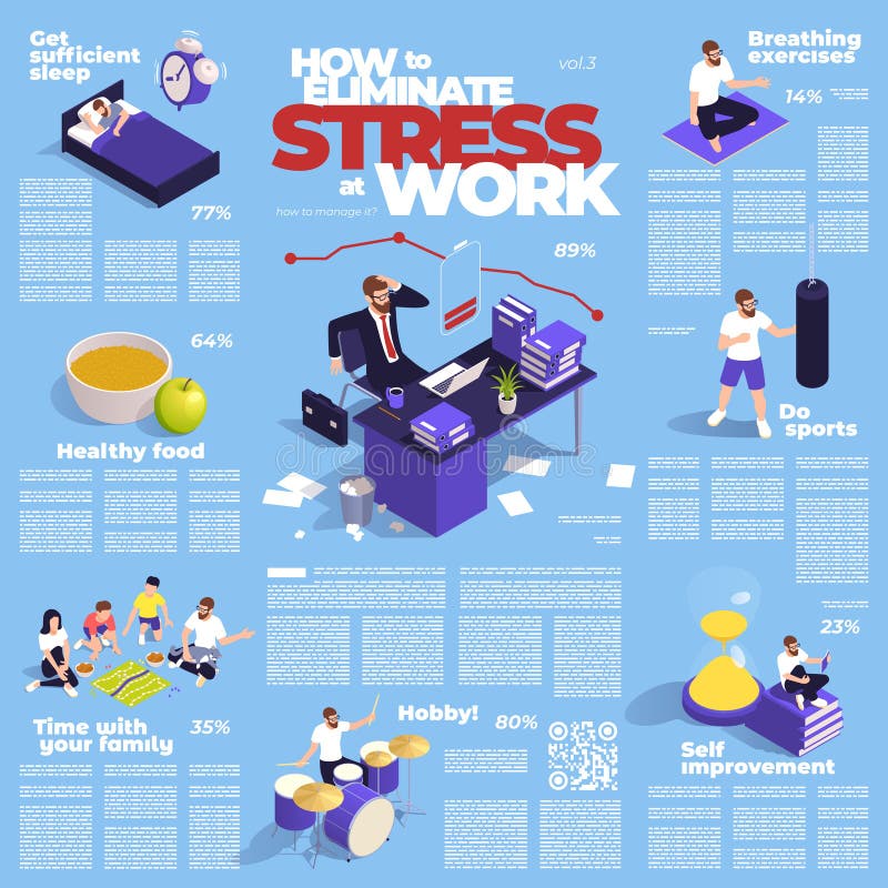 Office People Isometric stock vector. Illustration of tired - 284238167