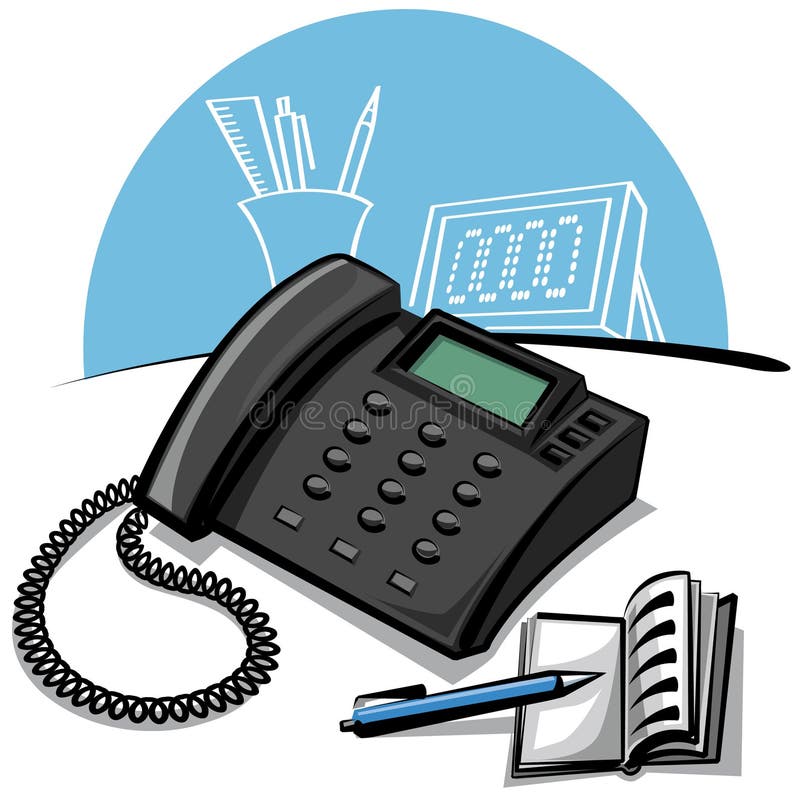 Office Phone Stock Illustrations – 155,102 Office Phone Stock ...