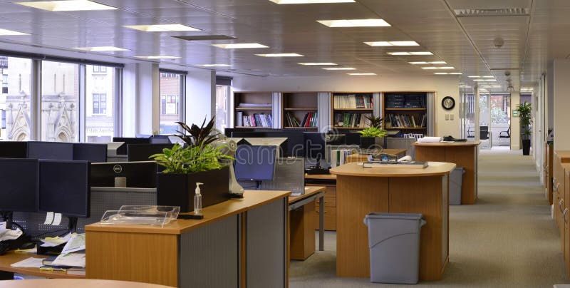 Generic Office Space Photos Stock Photo - Image of workspace ...