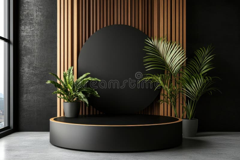 Office Presentation Setup, Modern Office Space Featuring a Beautifully ...