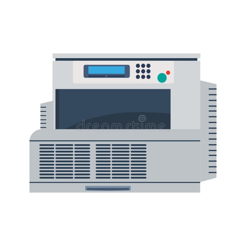 Printer Machine Photocopier Copy Office. Photocopy Vector Copier Stock ...