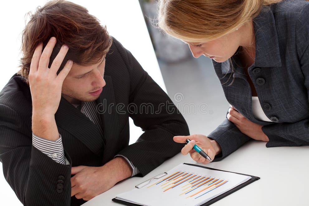 Office problem solving stock photo. Image of employer - 37685166