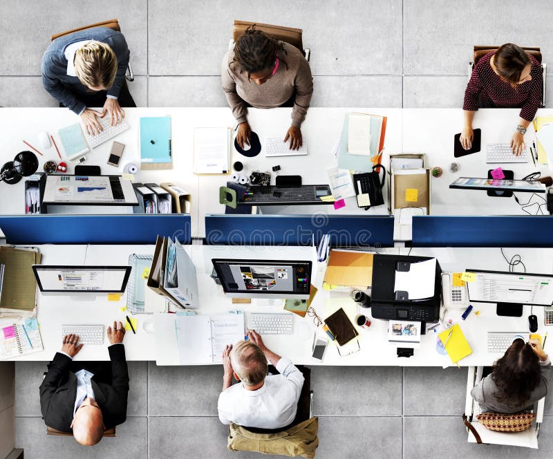 Office Professional Occupation Business Corporate Concept Stock Image ...