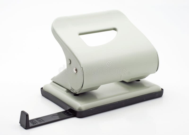 Office puncher stock image. Image of punching, power - 10632121