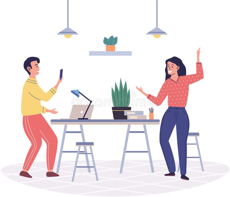 Office Rest. Taking Time for Pleasure and Relaxation in Workplace ...