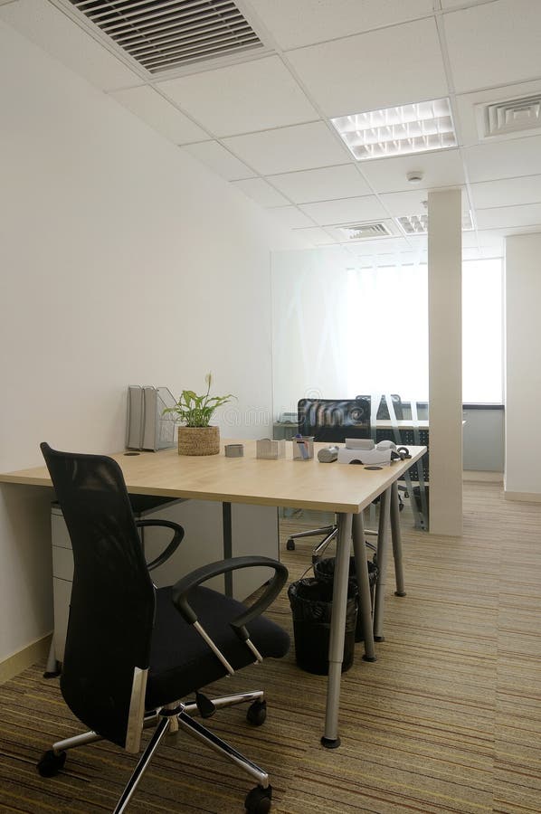 Modern office interior stock image. Image of partitioning - 14498953