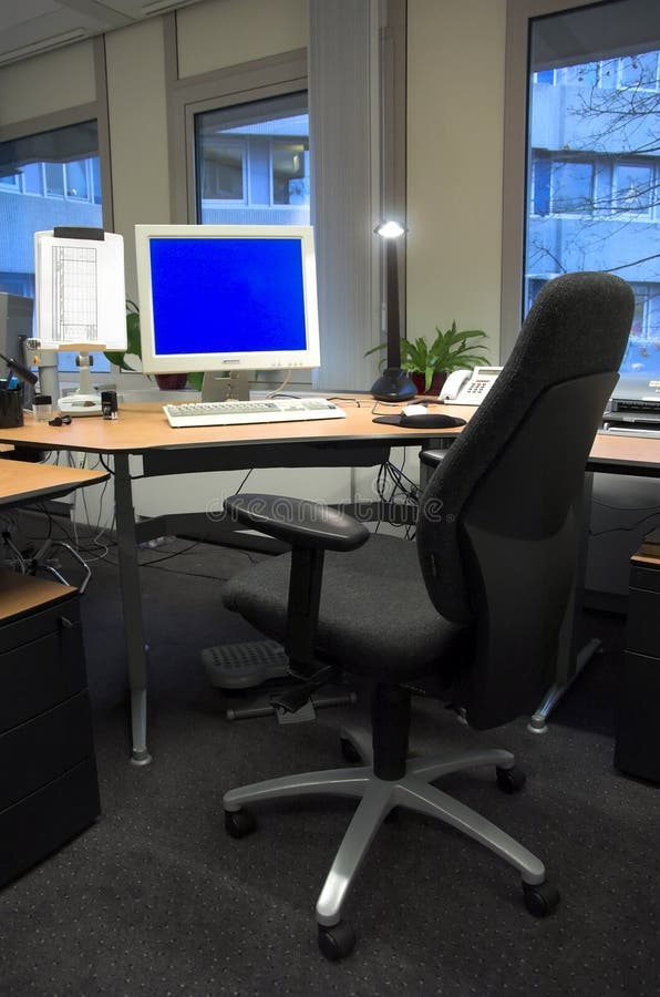 Office room stock photo. Image of equipment, office, computer - 3563110