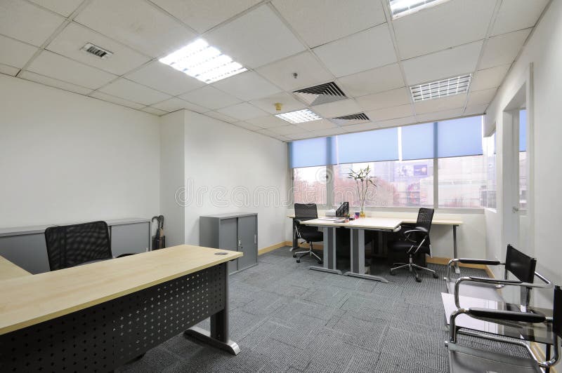 Office room stock image. Image of decorating, hardwood - 7881663