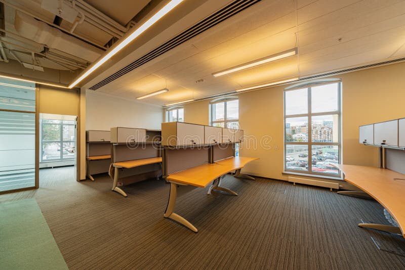 Office Room for Doing Business - Place of Work Stock Image - Image of ...