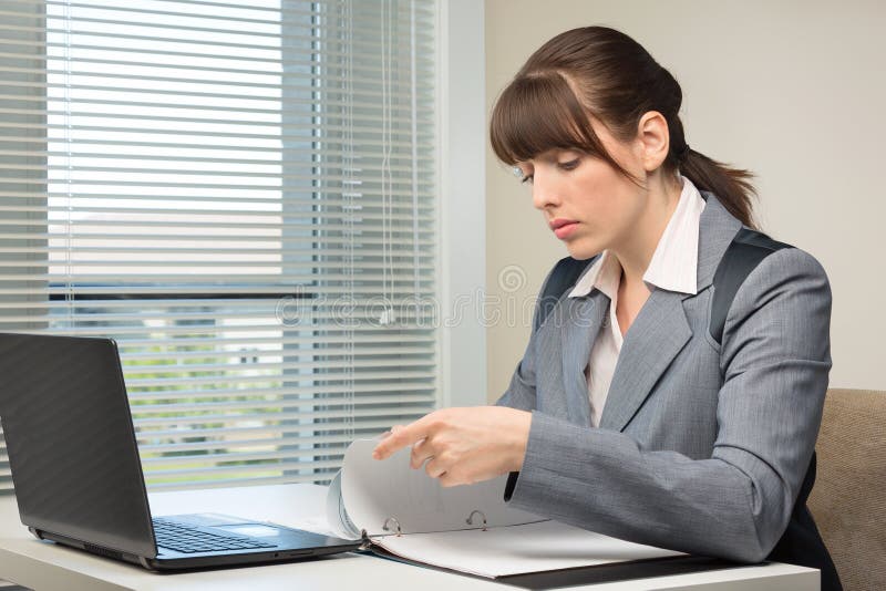 The office routine stock image. Image of explaining, idea - 54856381