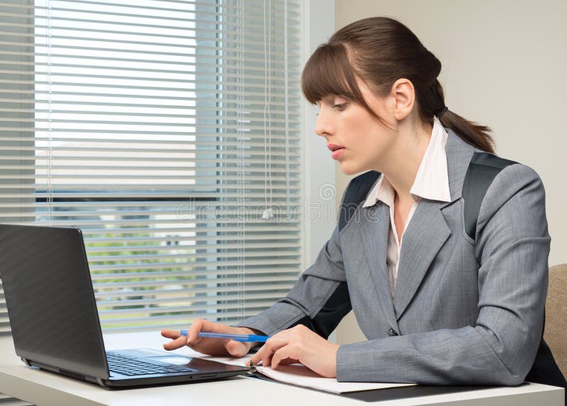 The office routine stock image. Image of massaging, overworked - 54828157