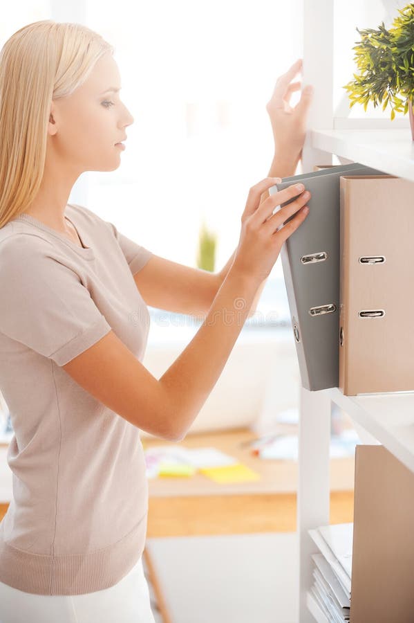 Office routine. stock photo. Image of hair, ideas, office - 53466404