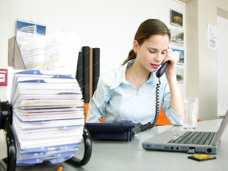 Office scene stock image. Image of colleagues, laptop, company - 90129