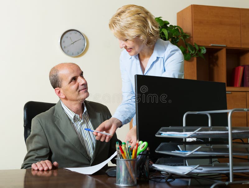 Office scene stock photo. Image of computers, scene, company - 107150