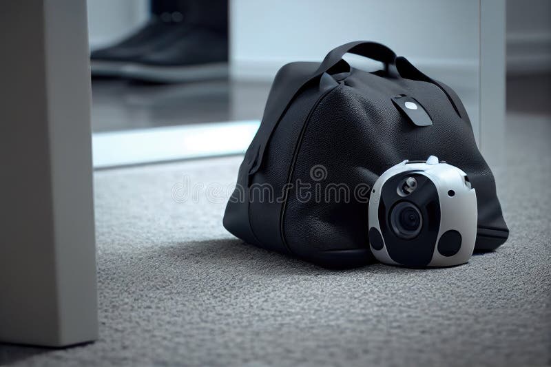 Security Camera, Showing an Office Break-in in Progress Stock Photo ...
