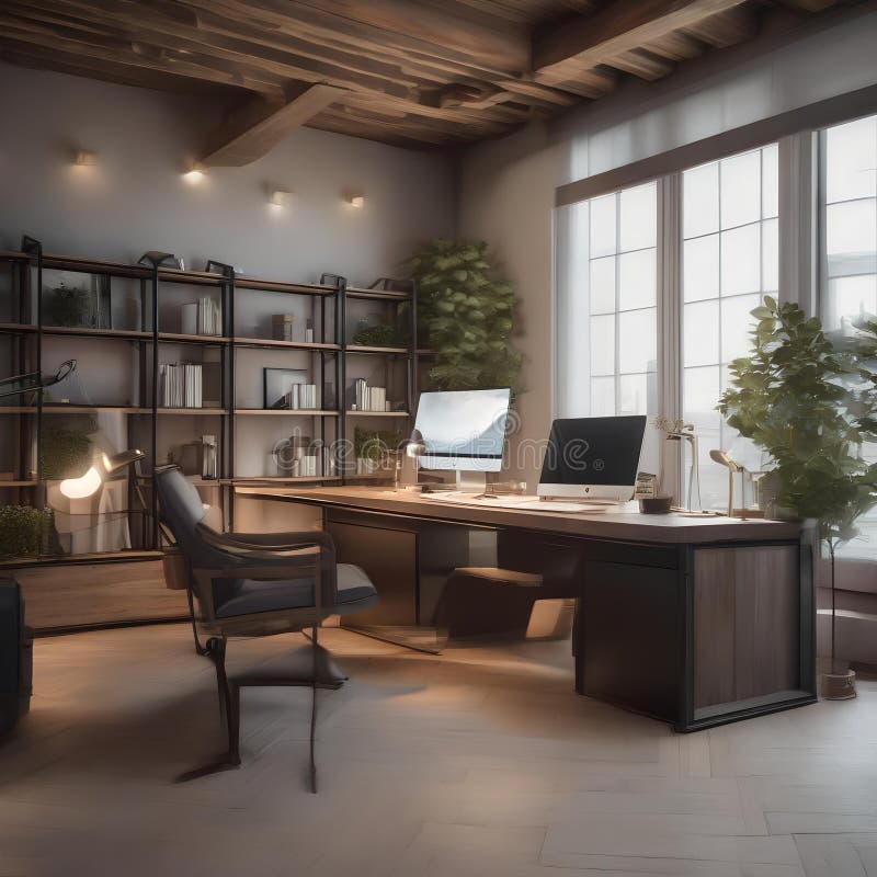 An Office Set in a Parallel Dimension, Where the Laws of Physics are ...