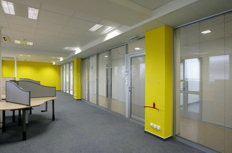 Office setting stock photo. Image of column, concept - 19389422