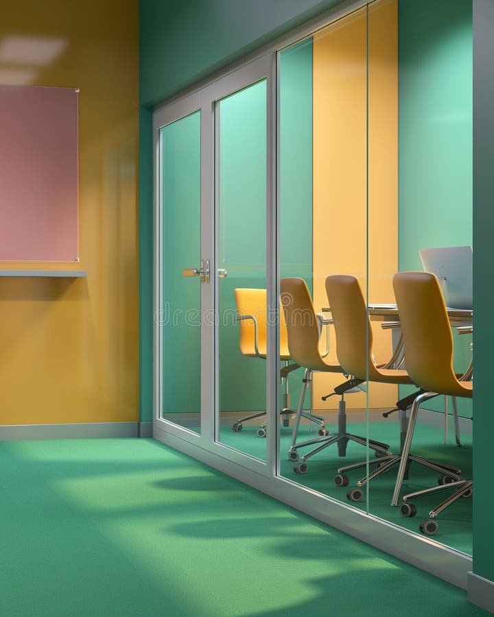 Office Setting Where Corporate Professionals Develop a Framework for ...