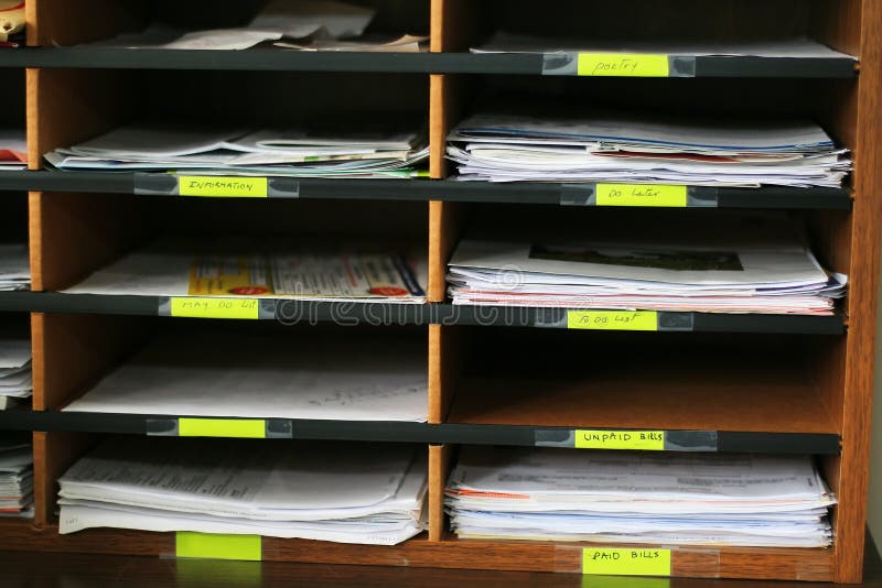 Office Shelves Full of Files Stock Image - Image of file, full: 24412915