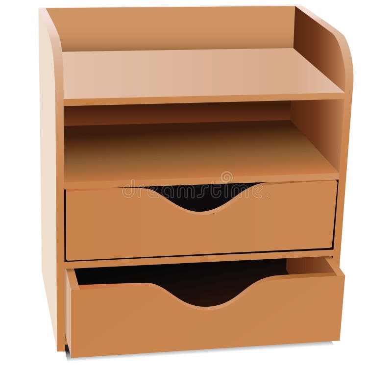 Office shelves Organizer stock vector. Illustration of business - 35167794