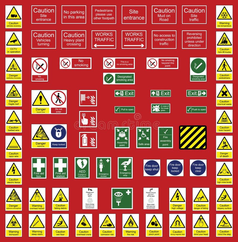 Office signs stock vector. Illustration of instructions - 11991583