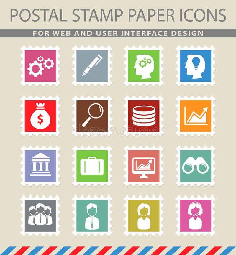 Office simply icons stock illustration. Illustration of binoculars ...