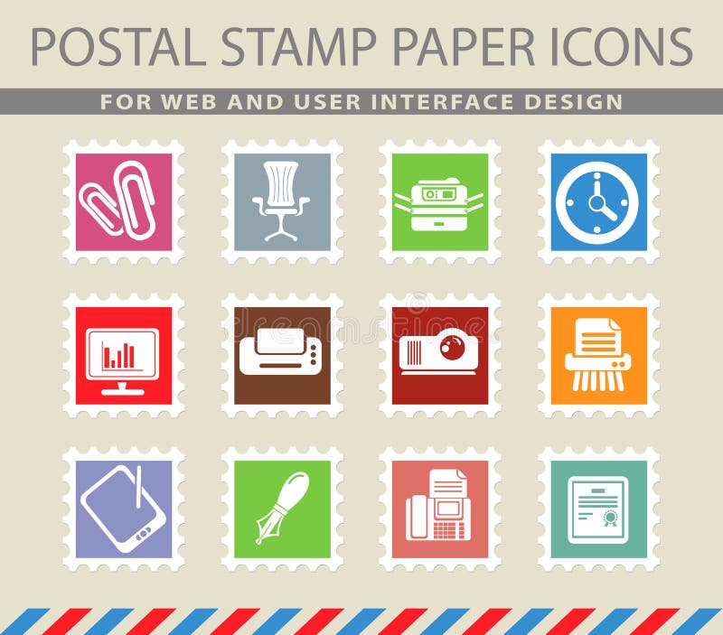 Office simply icons stock illustration. Illustration of graphic - 88767910