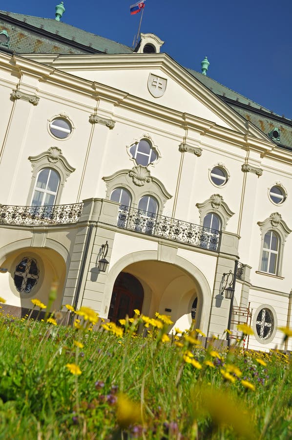 Office of Slovak Government Stock Photo - Image of national ...