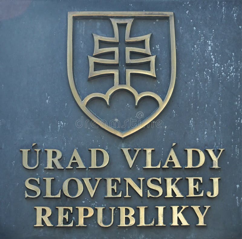 Office of Slovak Government Editorial Photo - Image of logo, formal ...