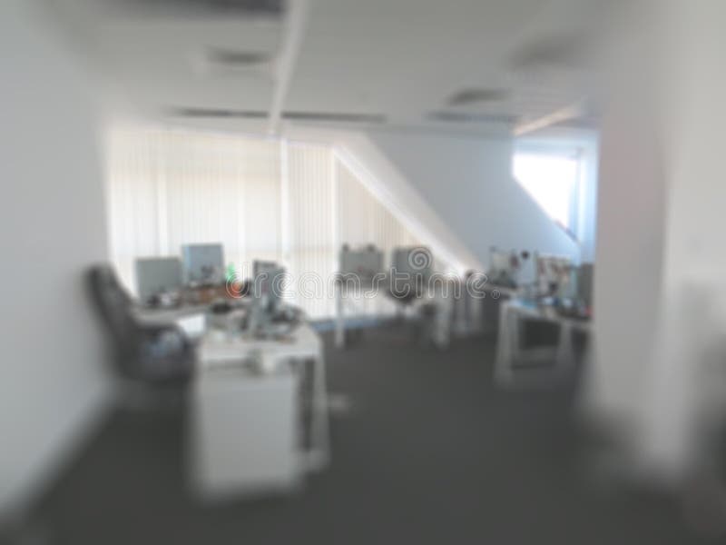 Empty Office Space Interior Gray Colors Environment Stock Photos - Free ...