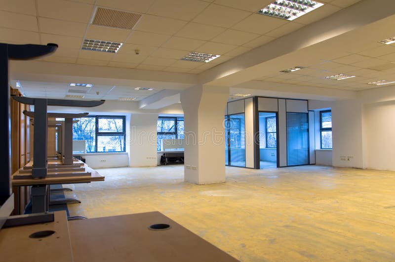 Office space renovation stock image. Image of room, floor - 22578829