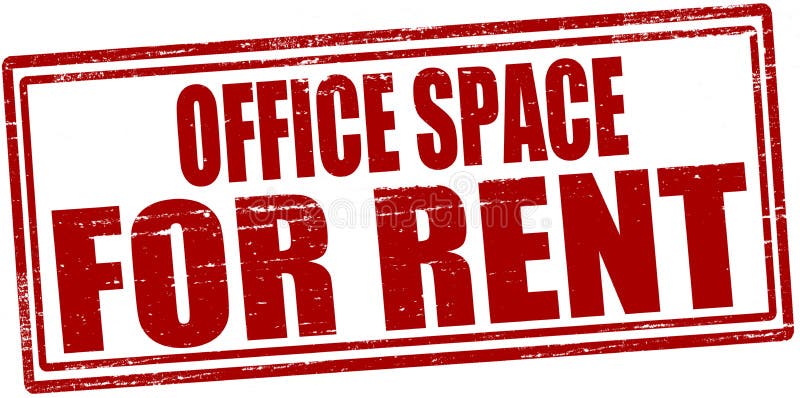 Office space for rent stock illustration. Illustration of miscellaneous ...
