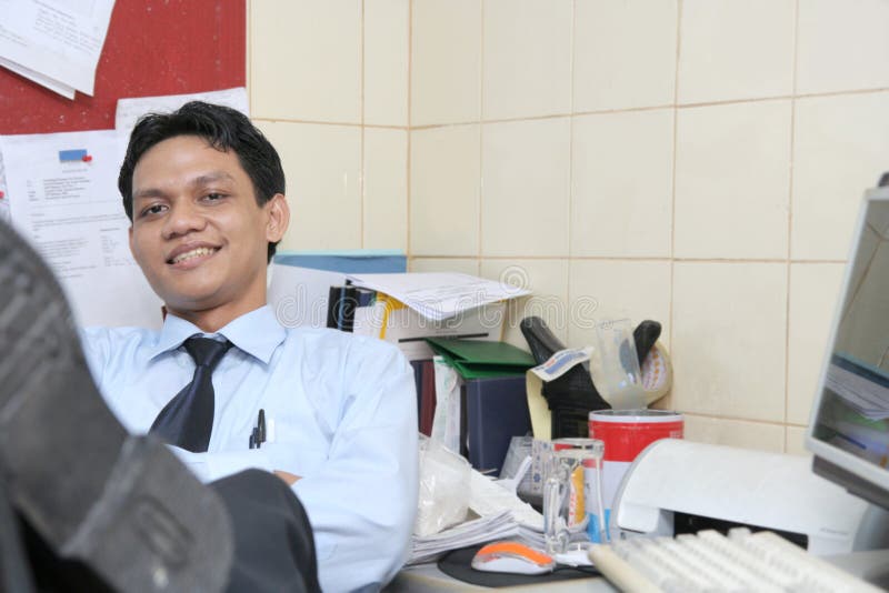 Office staff stock image. Image of male, staff, accounting - 7408147